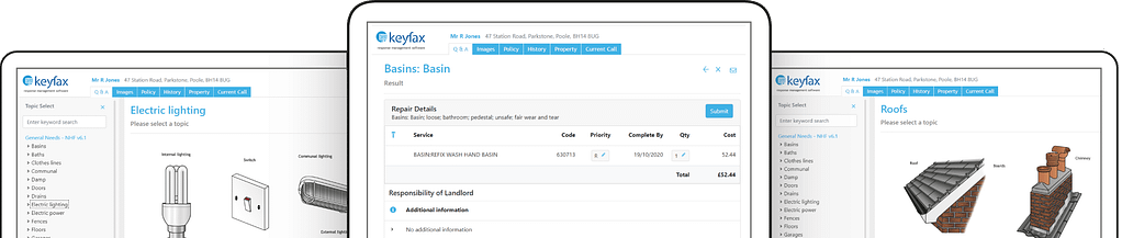 Keyfax Repairs Diagnostics | for Housing Associations and Councils