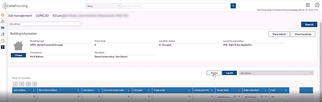 Capita One Housing integration with Keyfax | Omfax Systems Ltd.